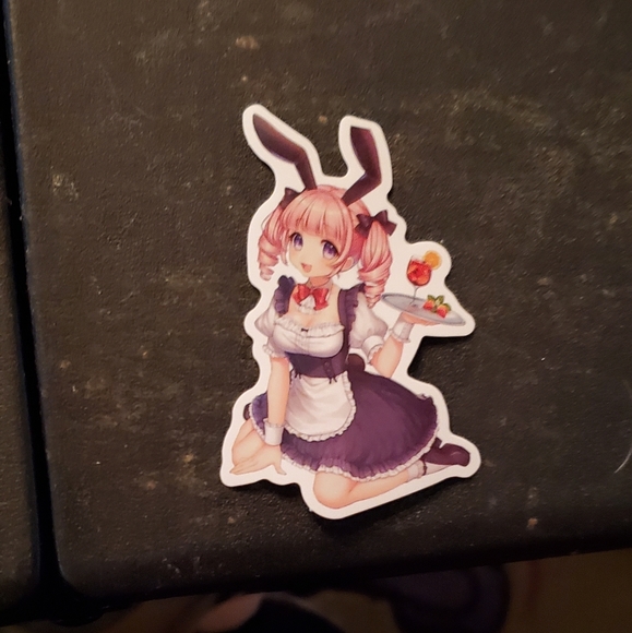 Other | Bunny Girl Sticker | Poshmark